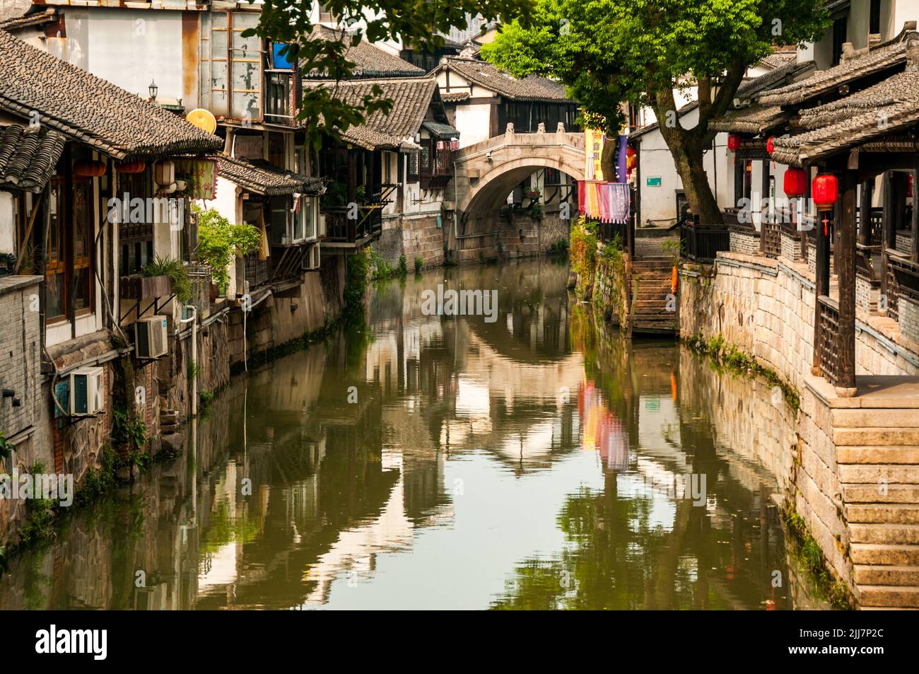 Old traditional architecture buildings in Xinchang Ancient Town in ...