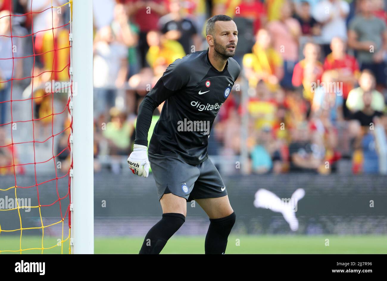 Goalkeeper of Inter Milan Samir Handanovic during the Pre-Season ...