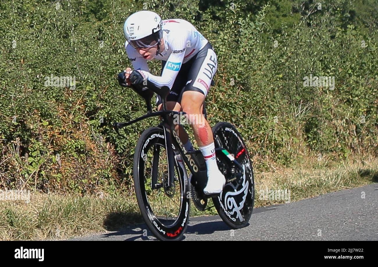 Tadej pogacar 2022 hi-res stock photography and images - Alamy