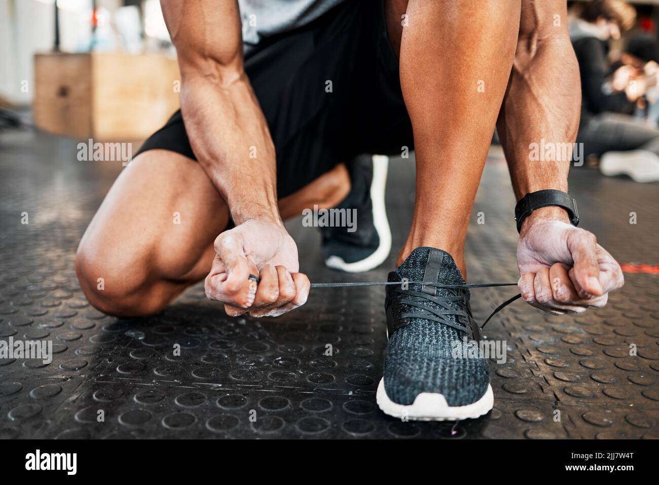 Leg lacing hi-res stock photography and images - Alamy