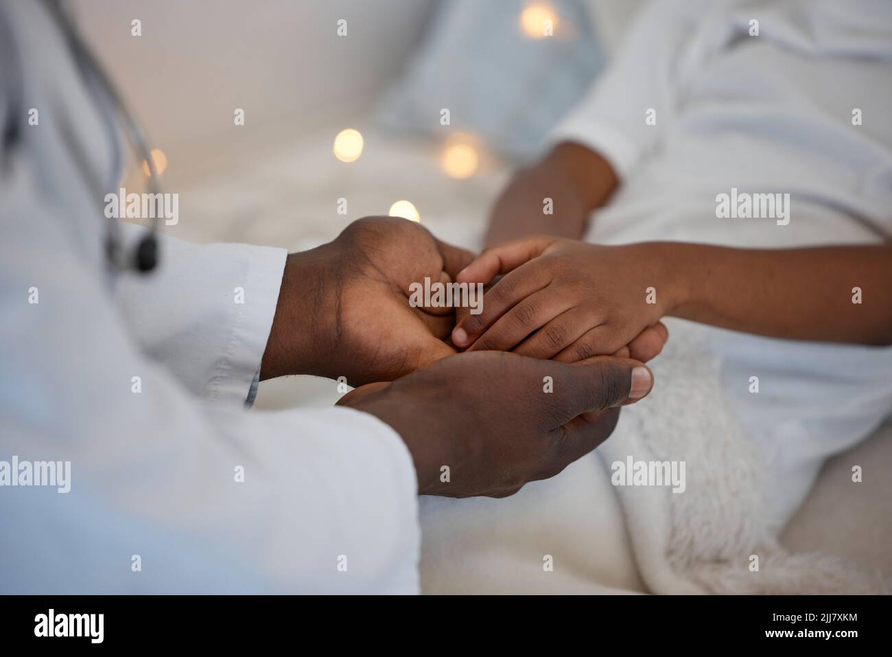 Youll feel better in no time. an unrecognizable doctor holding a ...