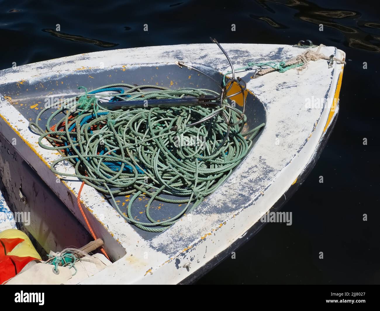 Blue fish nets hi-res stock photography and images - Alamy