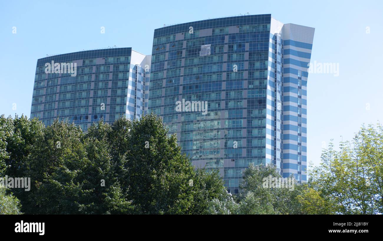 edge of sail office building at dry sunny summer day Stock Photo - Alamy