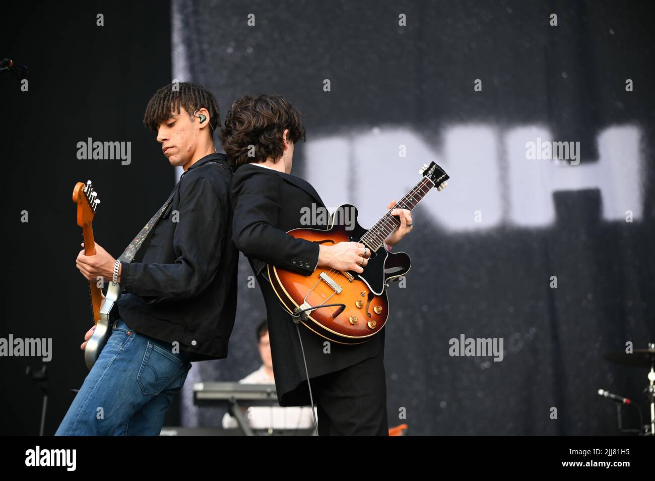 July 23, 2022, Sheffield, South Yorkshire, U.K: Inhaler Performing at ...
