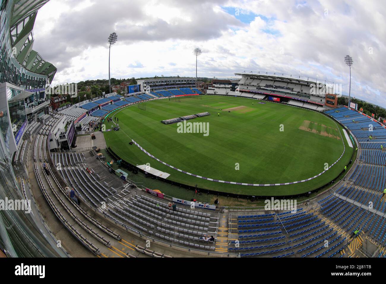 General view of Headingley cricket ground Stock Photo - Alamy