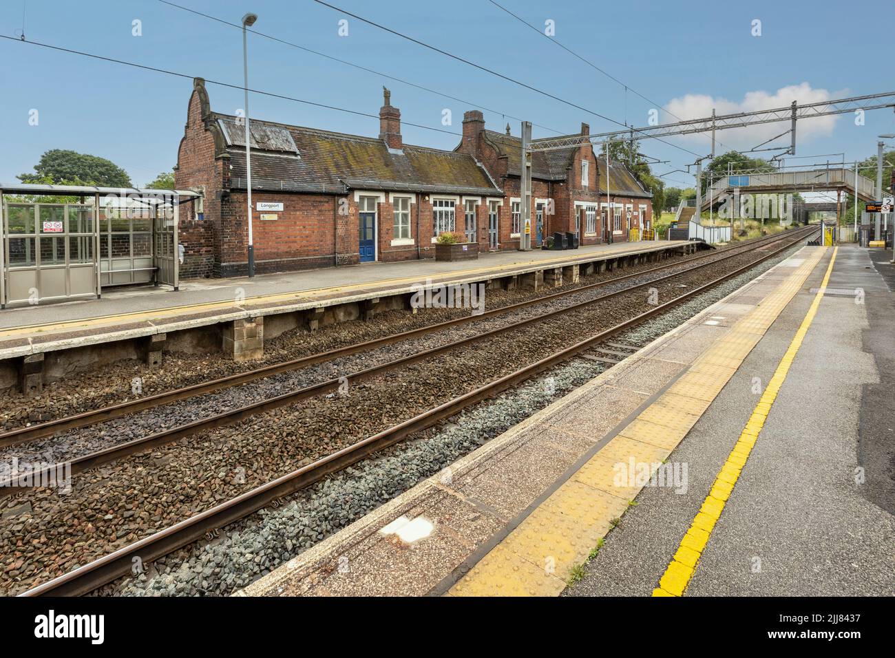 Longport, Stoke on Trent United kingdom June 08 2022 Longport train ...