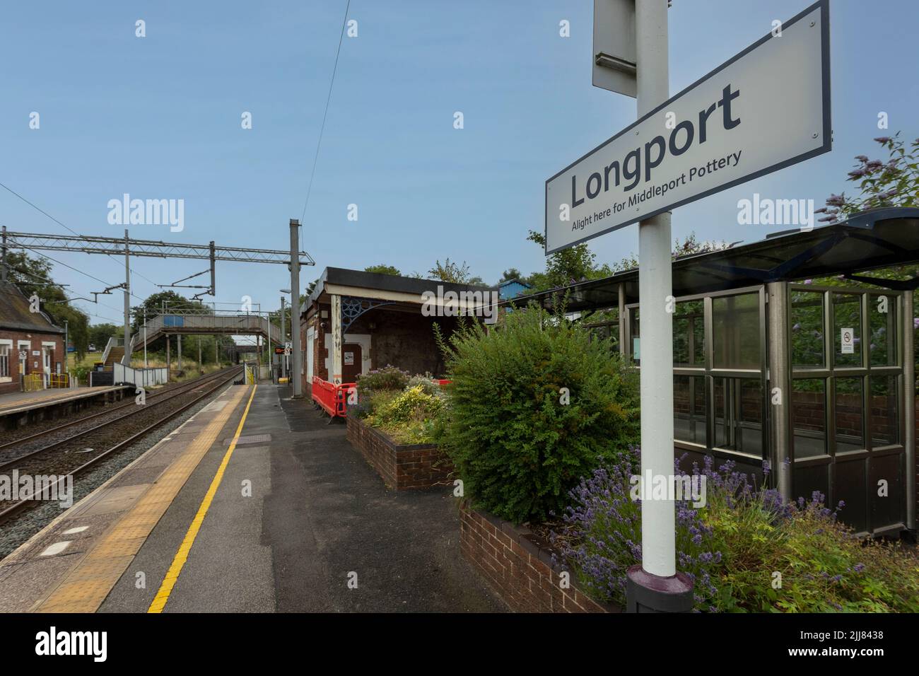 Longport, Stoke on Trent United kingdom June 08 2022 Longport train ...