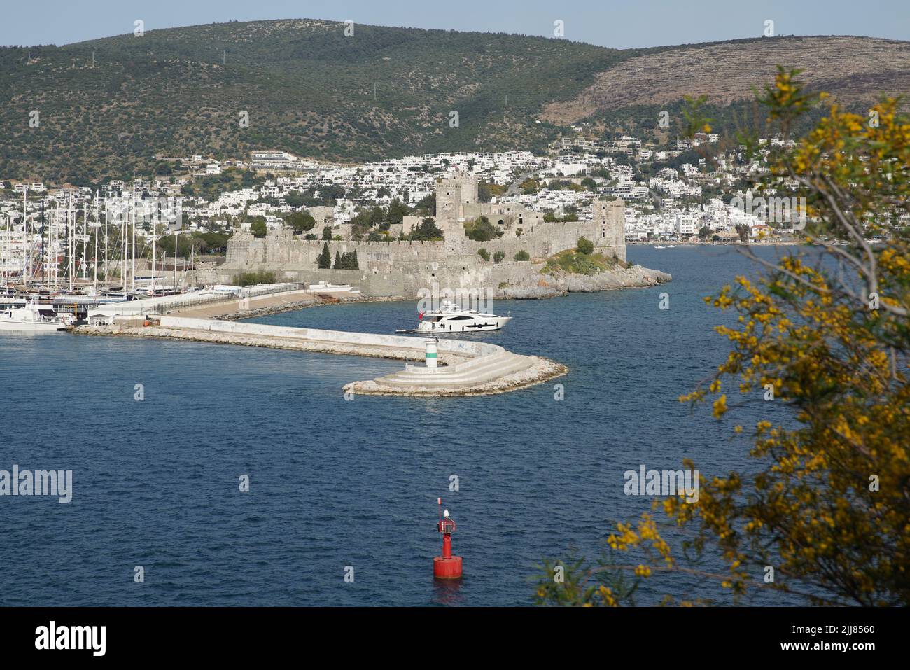 Bodrum Castle in Bodrum Town, Mugla, Turkey Stock Photo - Alamy