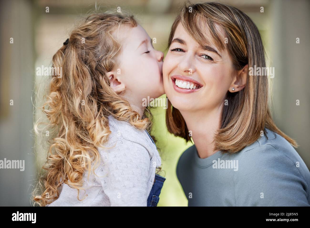 My little me. Portrait of a mother and daughter affectionately bonding ...