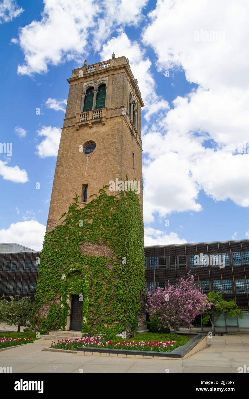 Madison, WI, USA May 16 2022: Carillon Tower at the University of ...