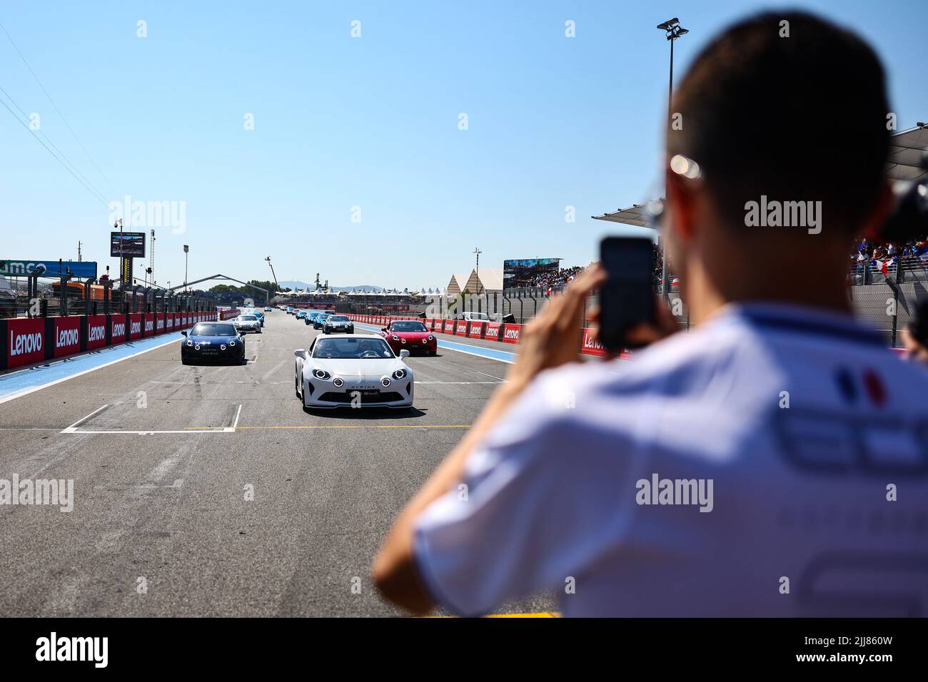 Le Castellet, France. 24th July, 2022. Esteban Ocon (FRA) Alpine F1 ...