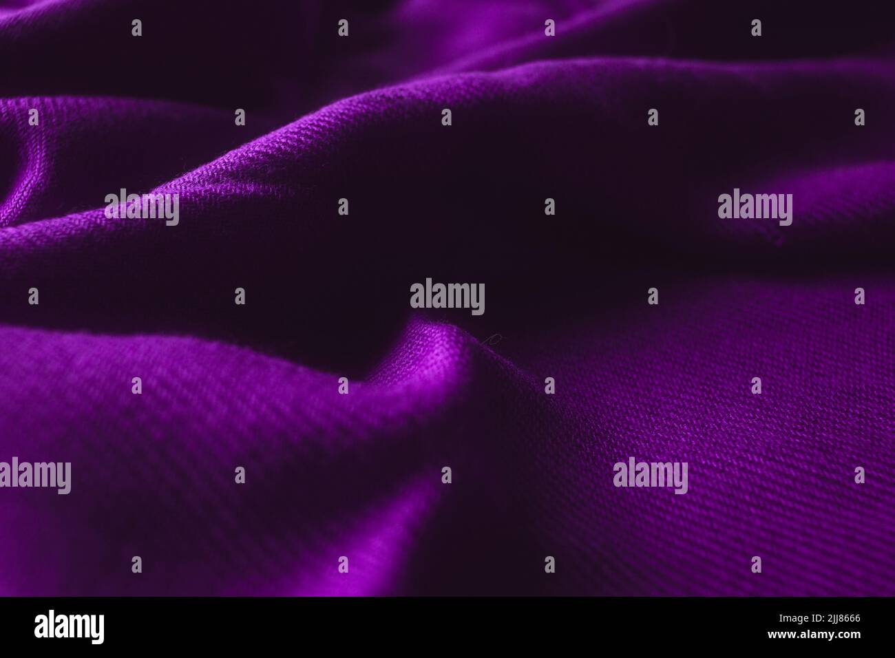 Fabric texture background of purple color (Very Peri). Close up of ...