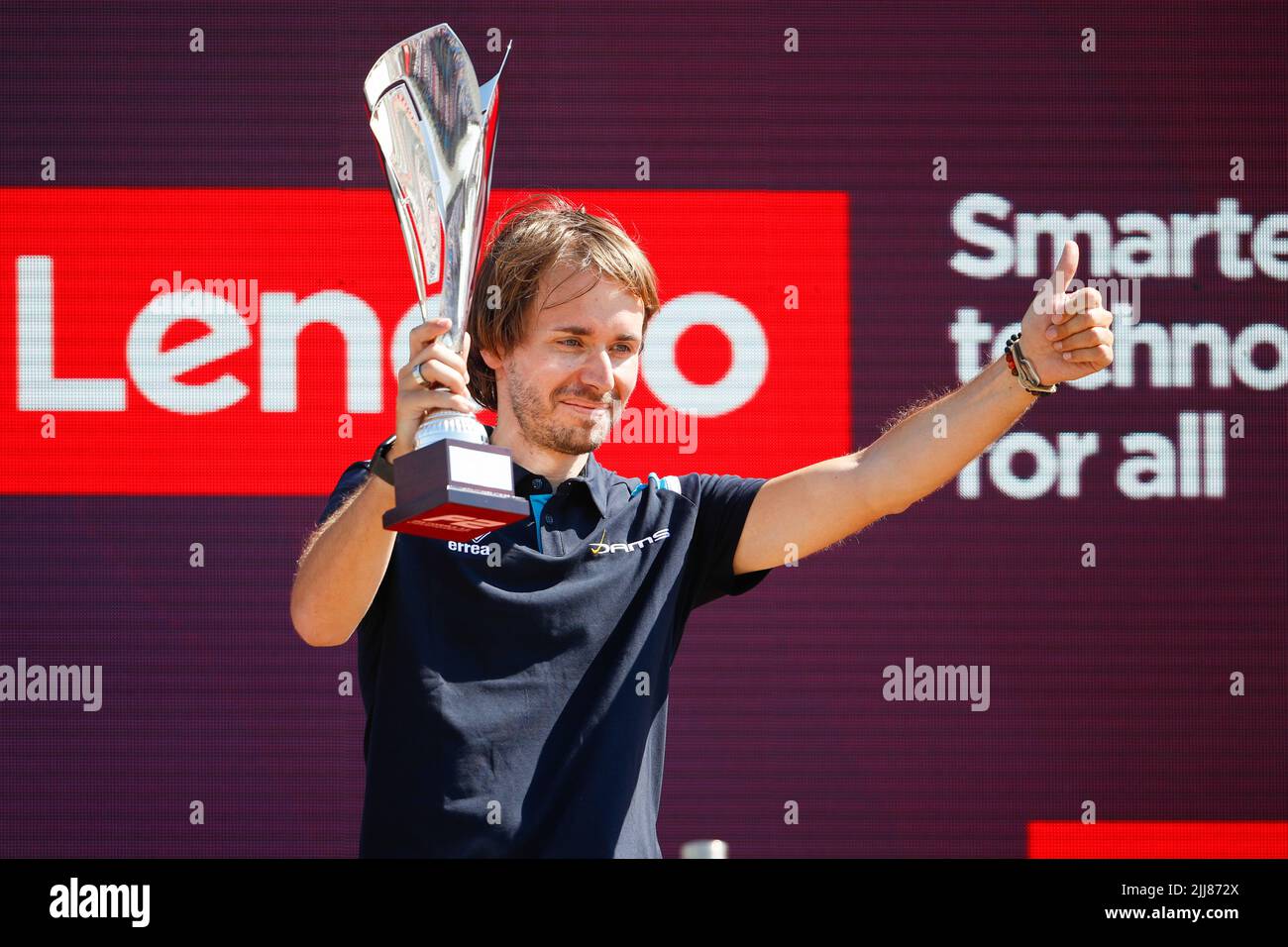 podium PIC Charles, Dams, portrait during the 9th round of the 2022 FIA ...