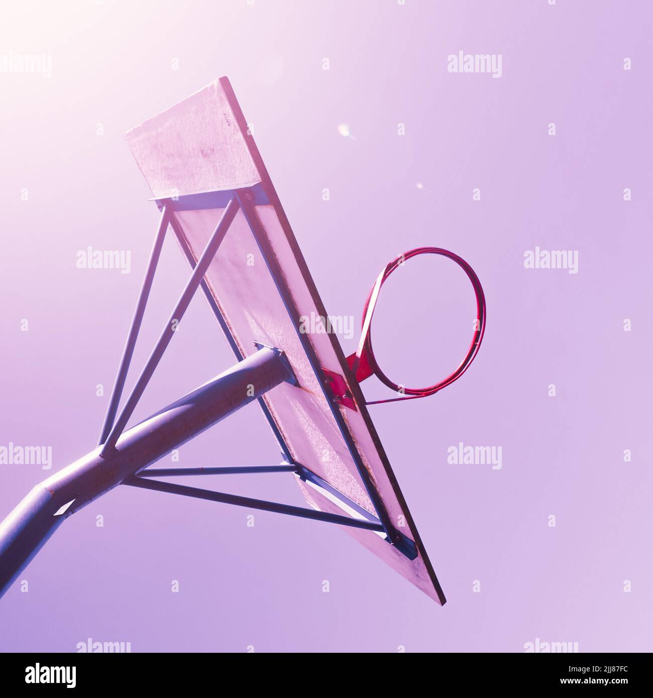 street basketball hoop, basket sport Stock Photo - Alamy