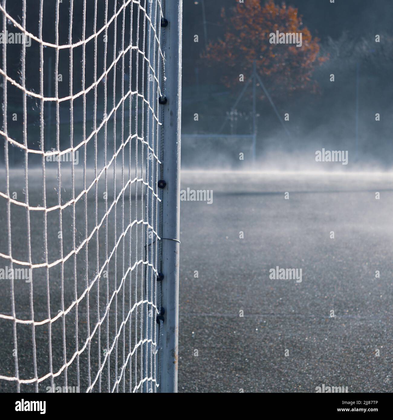 Broken goal hi-res stock photography and images - Alamy