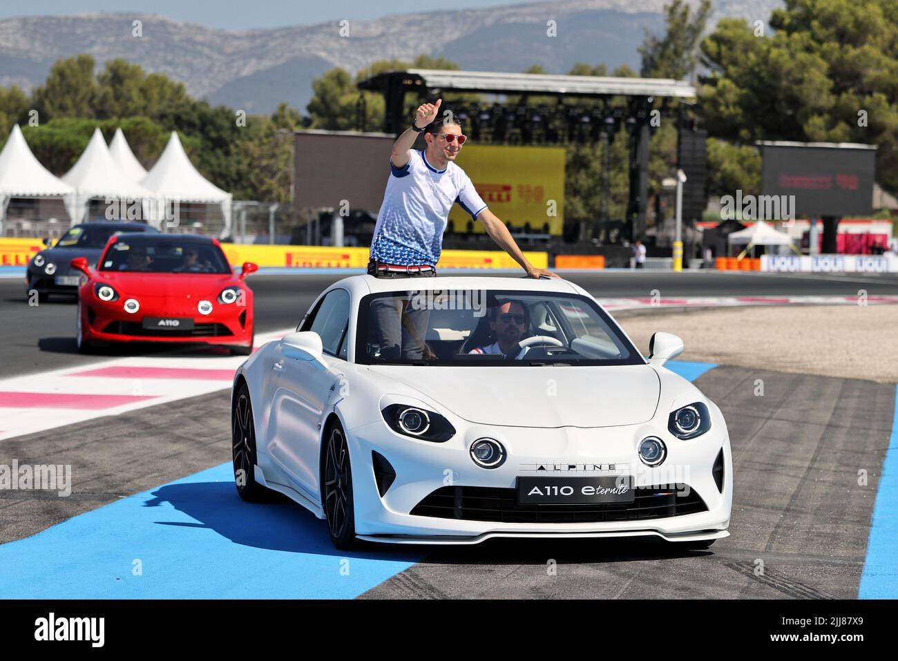 Le Castellet, France. 24th July, 2022. Esteban Ocon (FRA) Alpine F1 ...