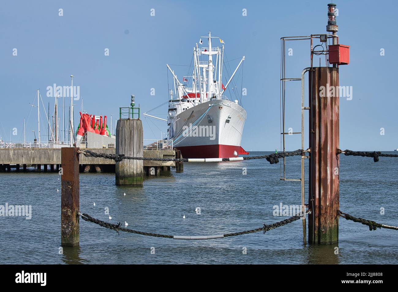 Wasser, Water, North sea, Nordsee, Schiff, Ship, Cuxhaven, Cap San ...