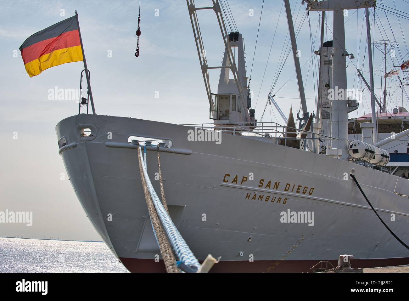 Wasser, Water, North sea, Nordsee, Schiff, Ship, Cuxhaven, Cap San ...