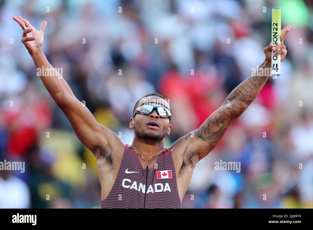 Andre De Grasse (CAN), JULY 23, 2022 - Athletics : IAAF World ...