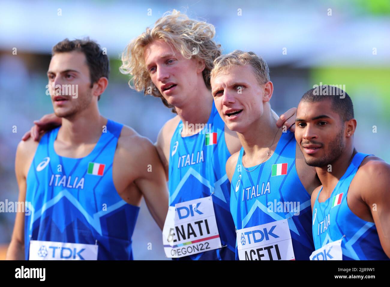 Italy team group (ITA), JULY 23, 2022 - Athletics : IAAF World ...