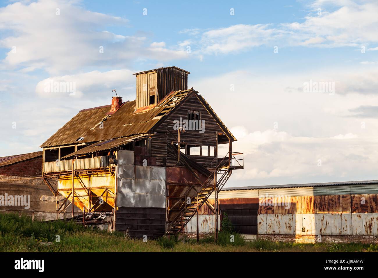 Rural soviet farm abandoned hi-res stock photography and images - Alamy