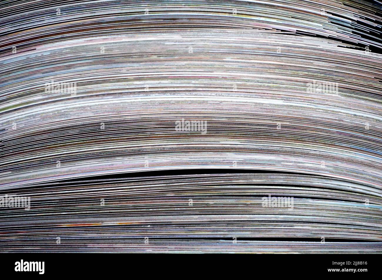 Stack of the fresh printed color photos Stock Photo - Alamy