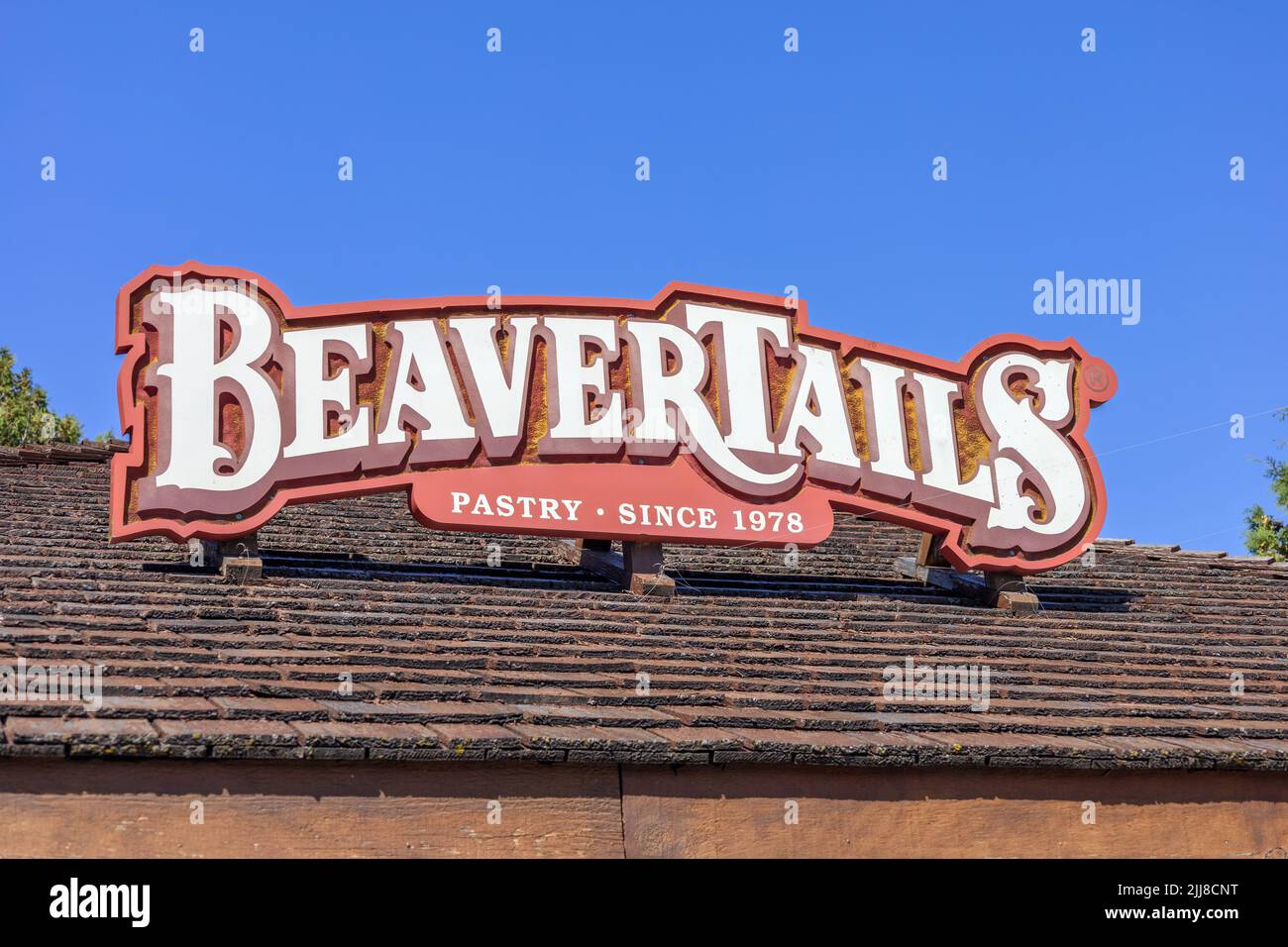 Beaver tails logo sign hi-res stock photography and images - Alamy