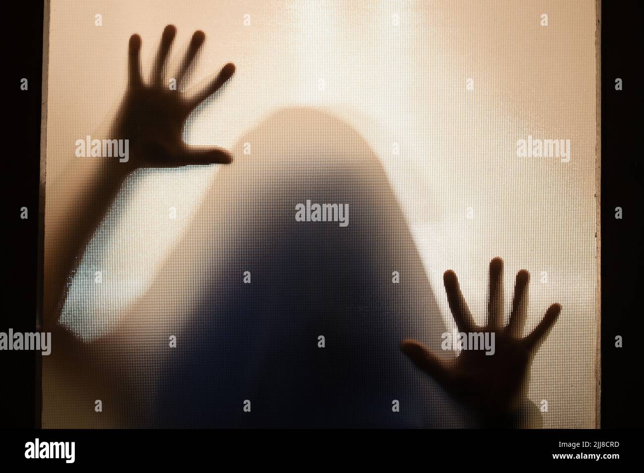 Woman ghost figure behind hi-res stock photography and images - Alamy