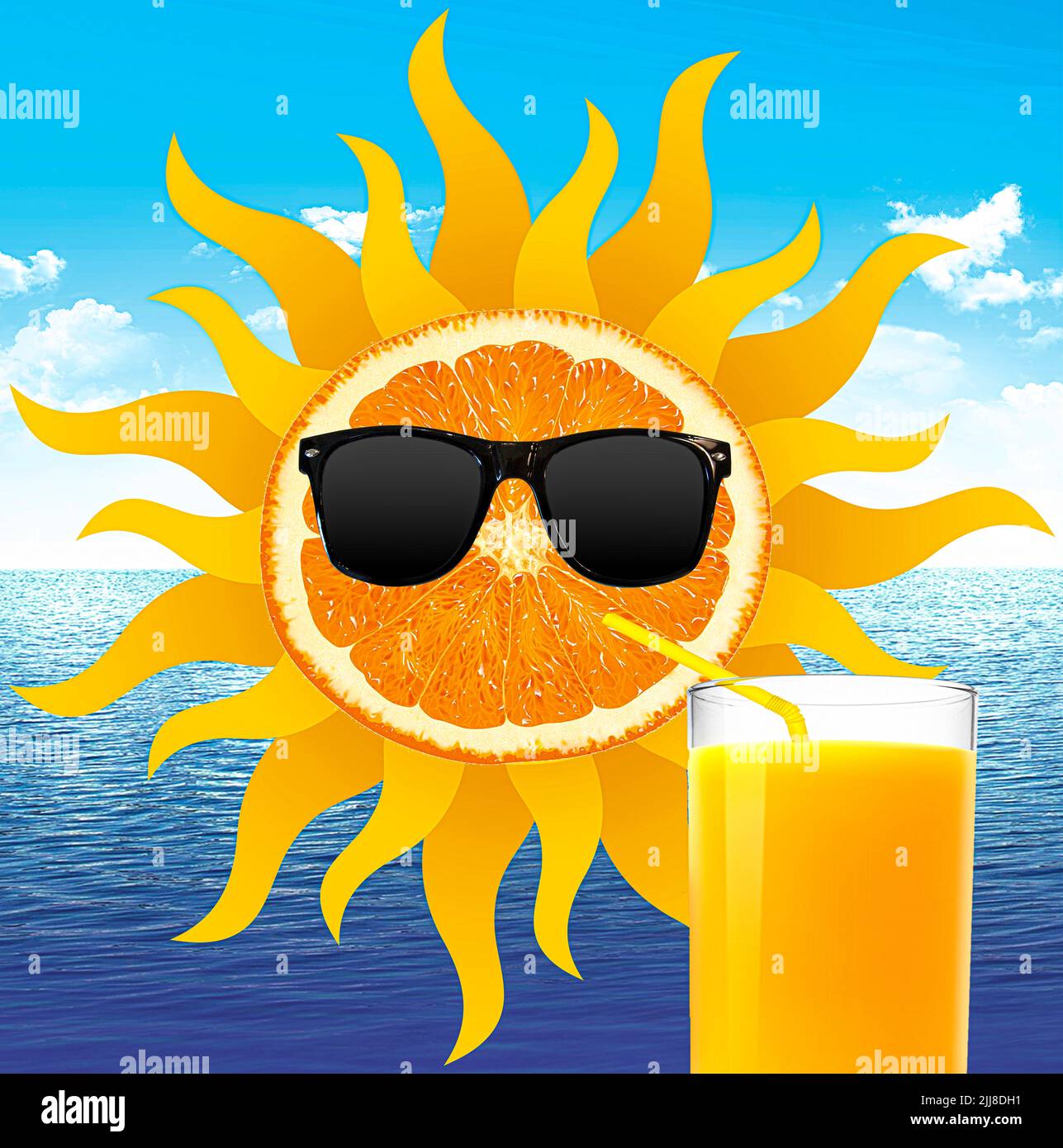 Cartoon suns hi-res stock photography and images - Alamy
