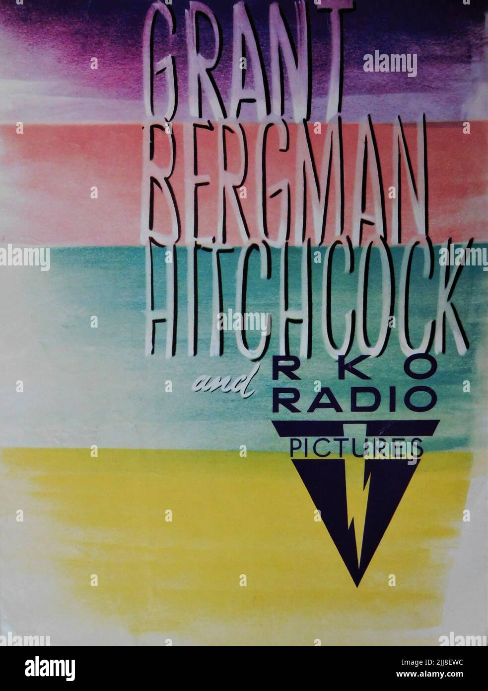 CARY GRANT and INGRID BERGMAN in NOTORIOUS ! 1946 director ALFRED ...