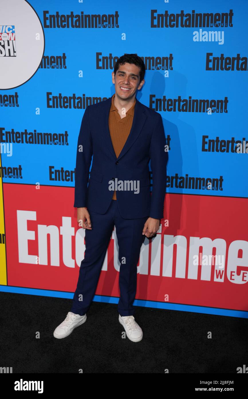 SAN DIEGO, CA - JULY 23: Patrick Gomez at the Entertainment Weekly ...