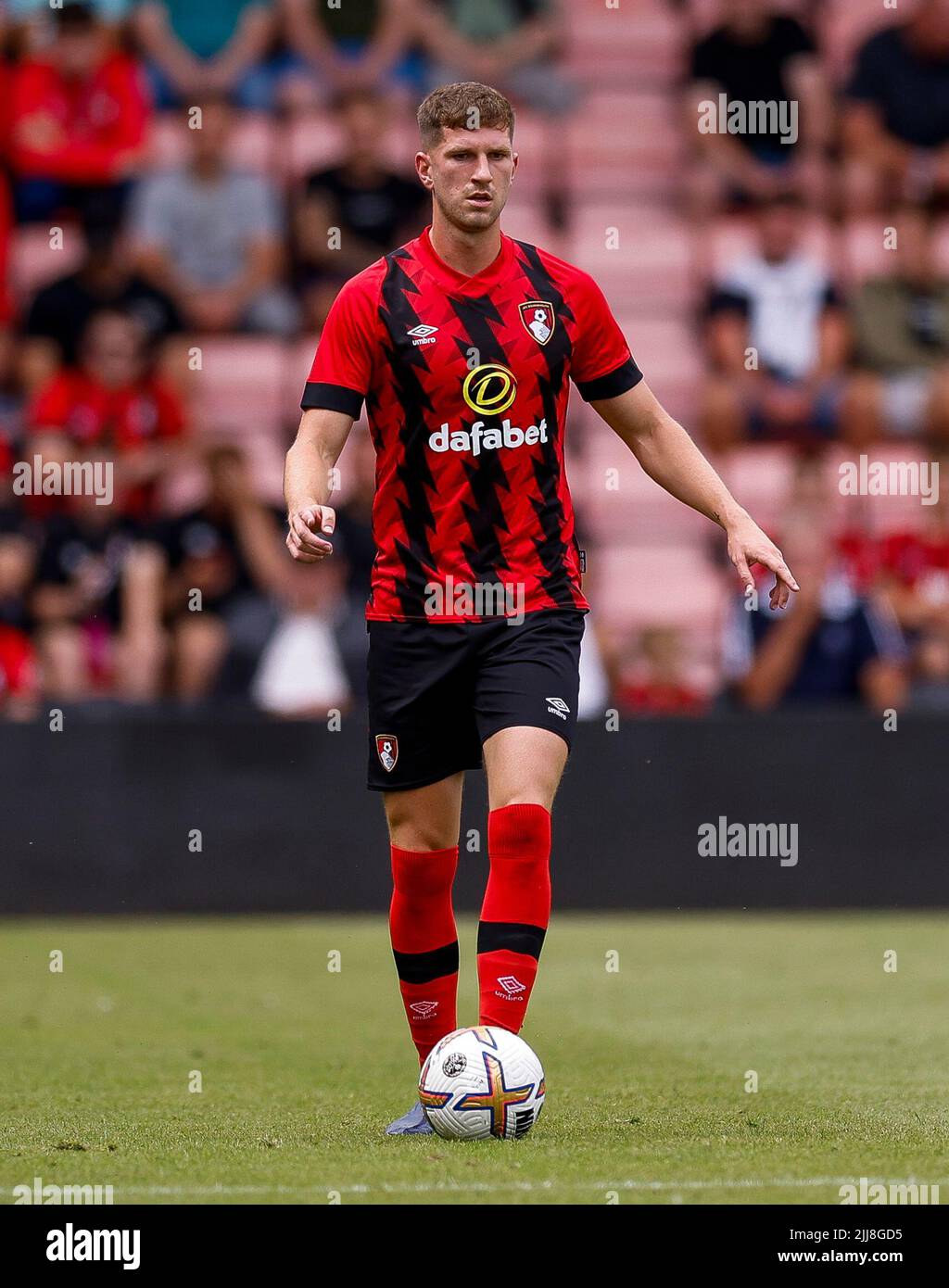 Bournemouth's Chris Mepham in action during a pre-season friendly match ...