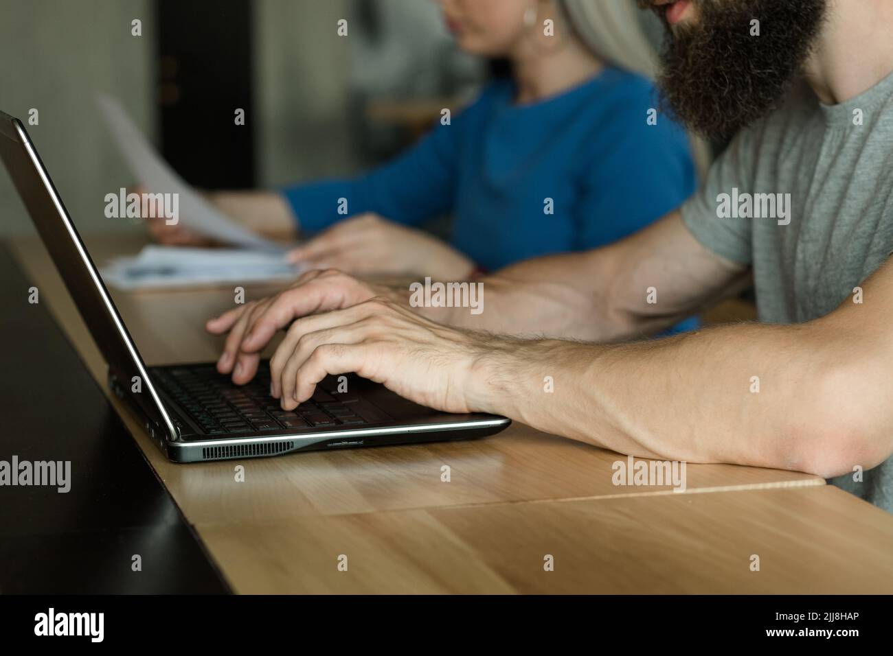 Communication typing hi-res stock photography and images - Alamy
