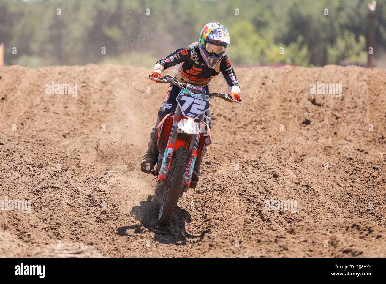Lommel, Belgium. 24th July, 2022. Belgian Liam Everts pictured in ...