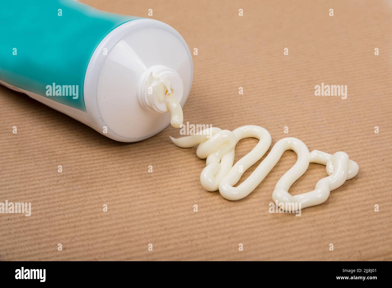 Pharmaceutical medicine or healing topical application ointment concept ...