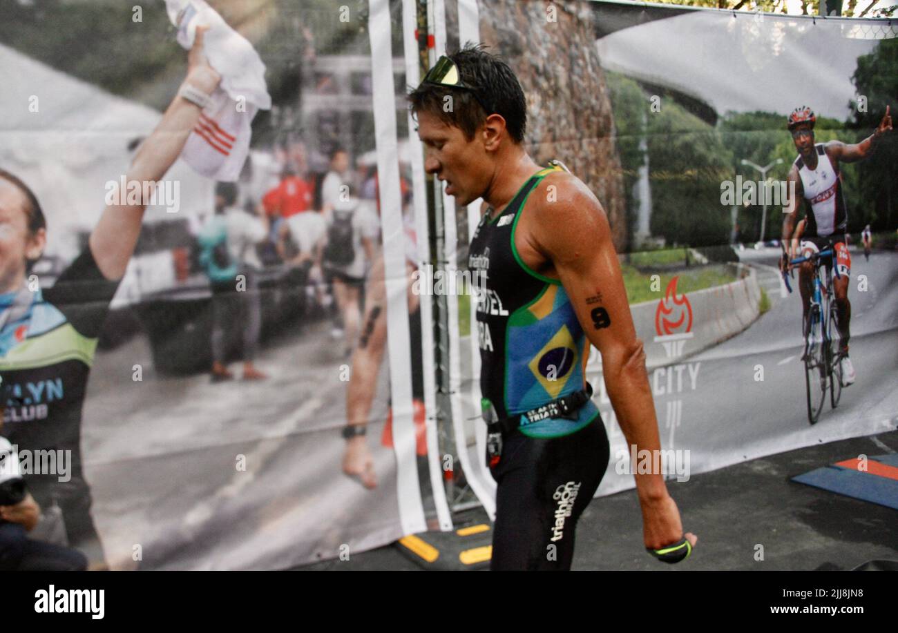 New York, USA. 24th July, 2022. (SPO) Brazilian Danilo Pimentel won Verizon New York City ...