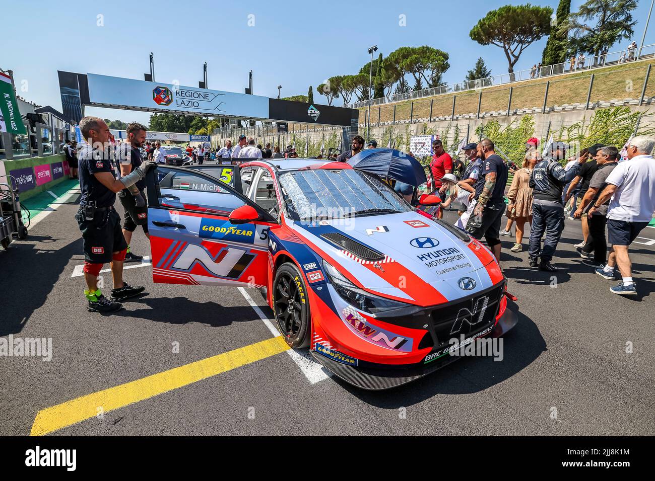 MICHELISZ Norbert (HUN), BRC Hyundai N Squadra Corse, Hyundai Elantra N ...