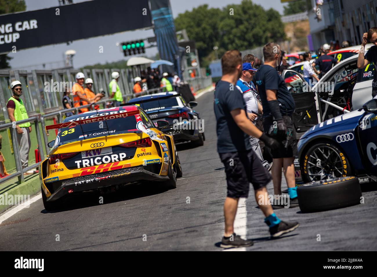 33 CORONEL Tom (NLD), Comtoyou DHL Team Audi Sport, Audi RS 3 LMS ...