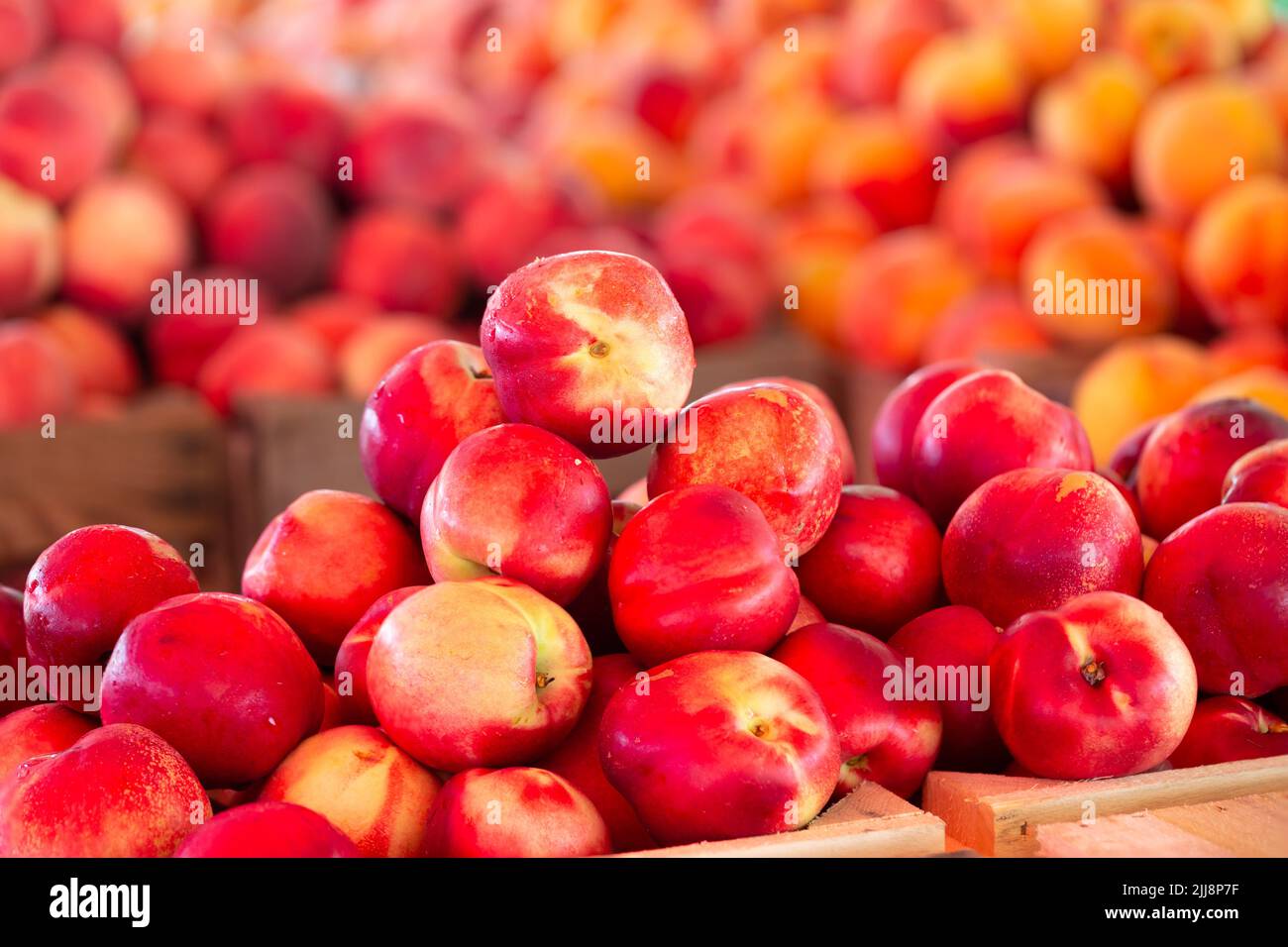 Nectarines agriculture hi-res stock photography and images - Alamy