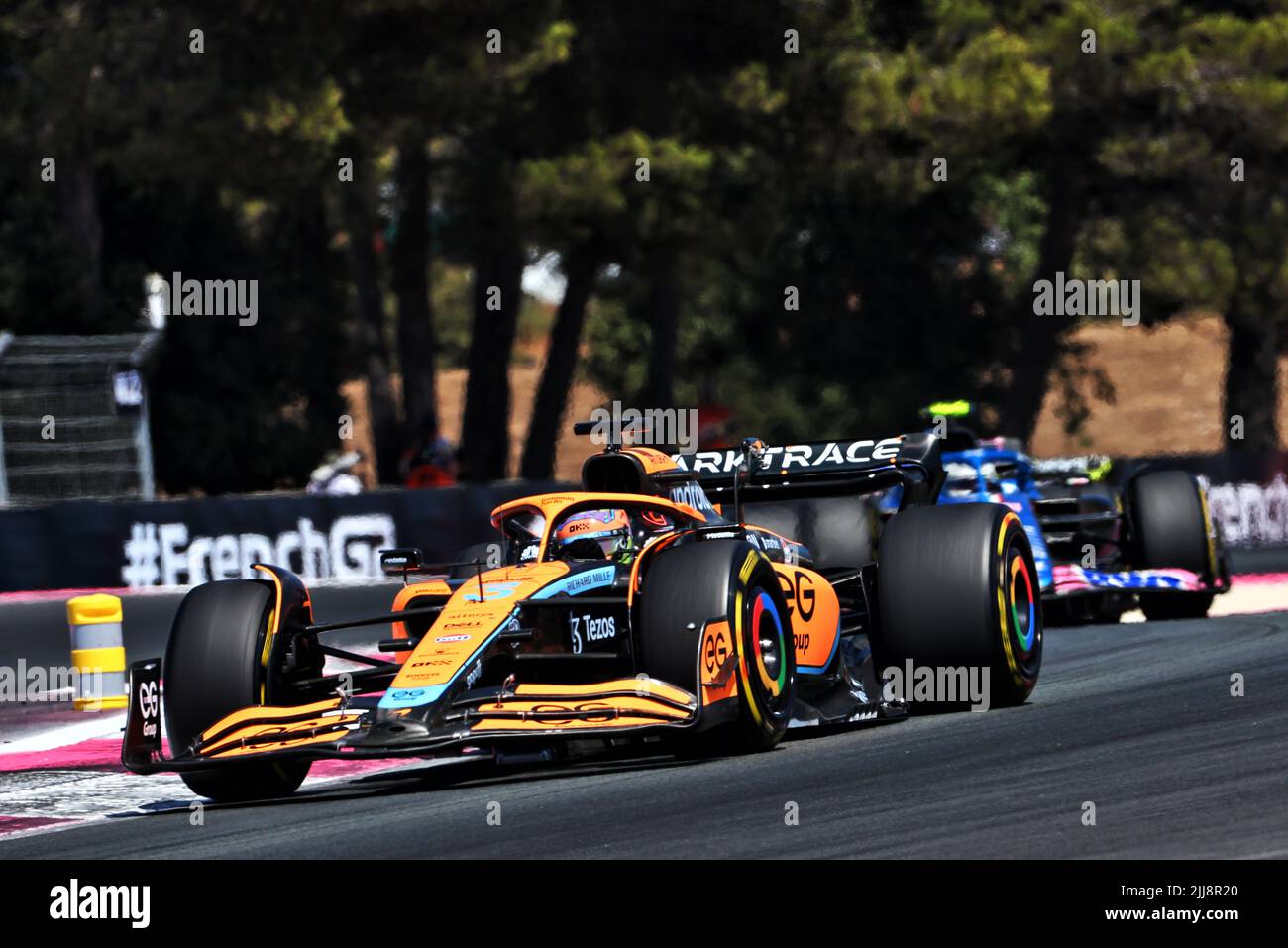 Le Castellet, France. 24th July, 2022. Daniel Ricciardo (AUS) McLaren ...