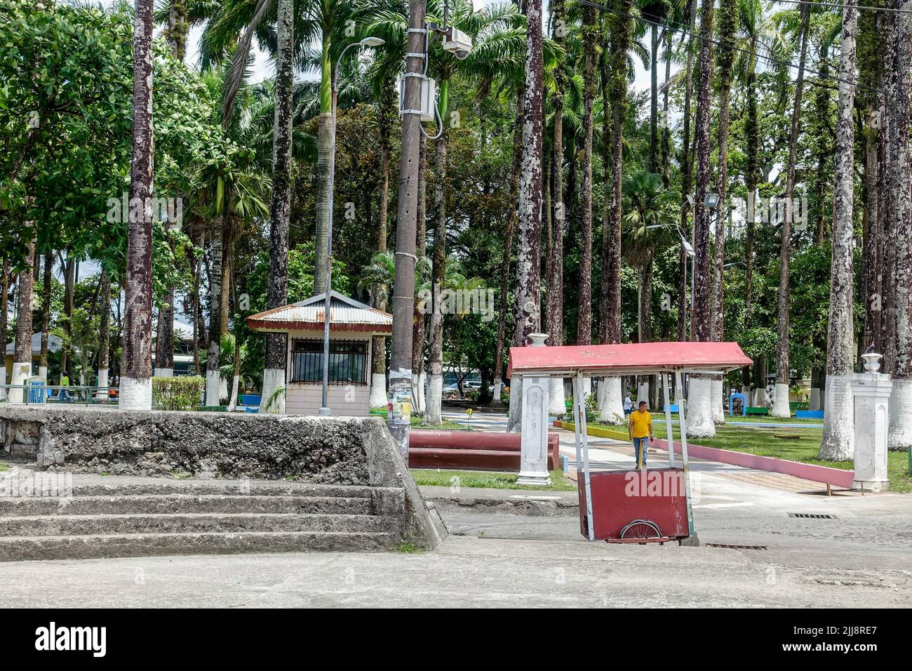 Park in Limon, Costa Rica Stock Photo - Alamy
