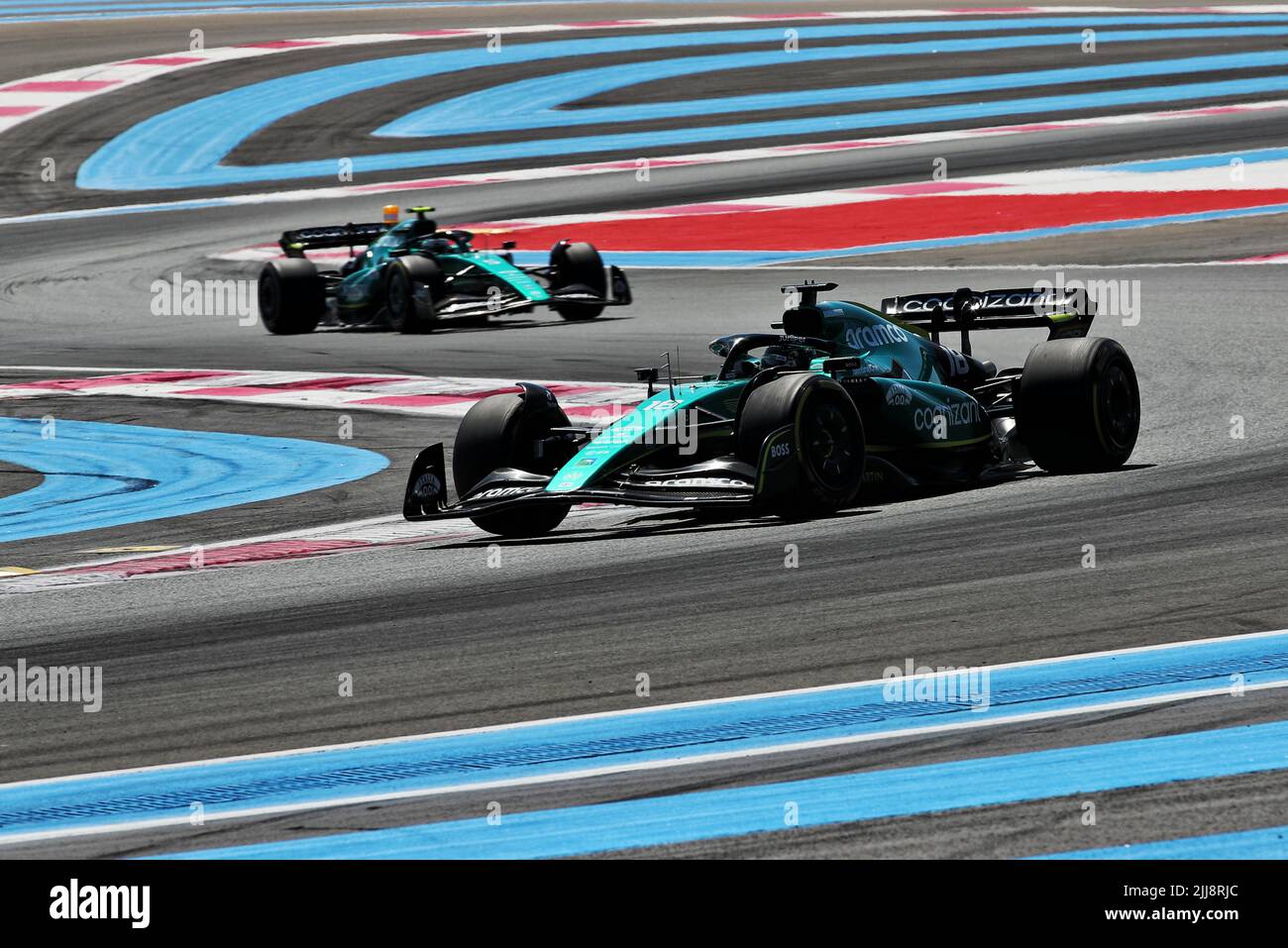 Le Castellet, France. 24th July, 2022. Lance Stroll (CDN) Aston Martin ...