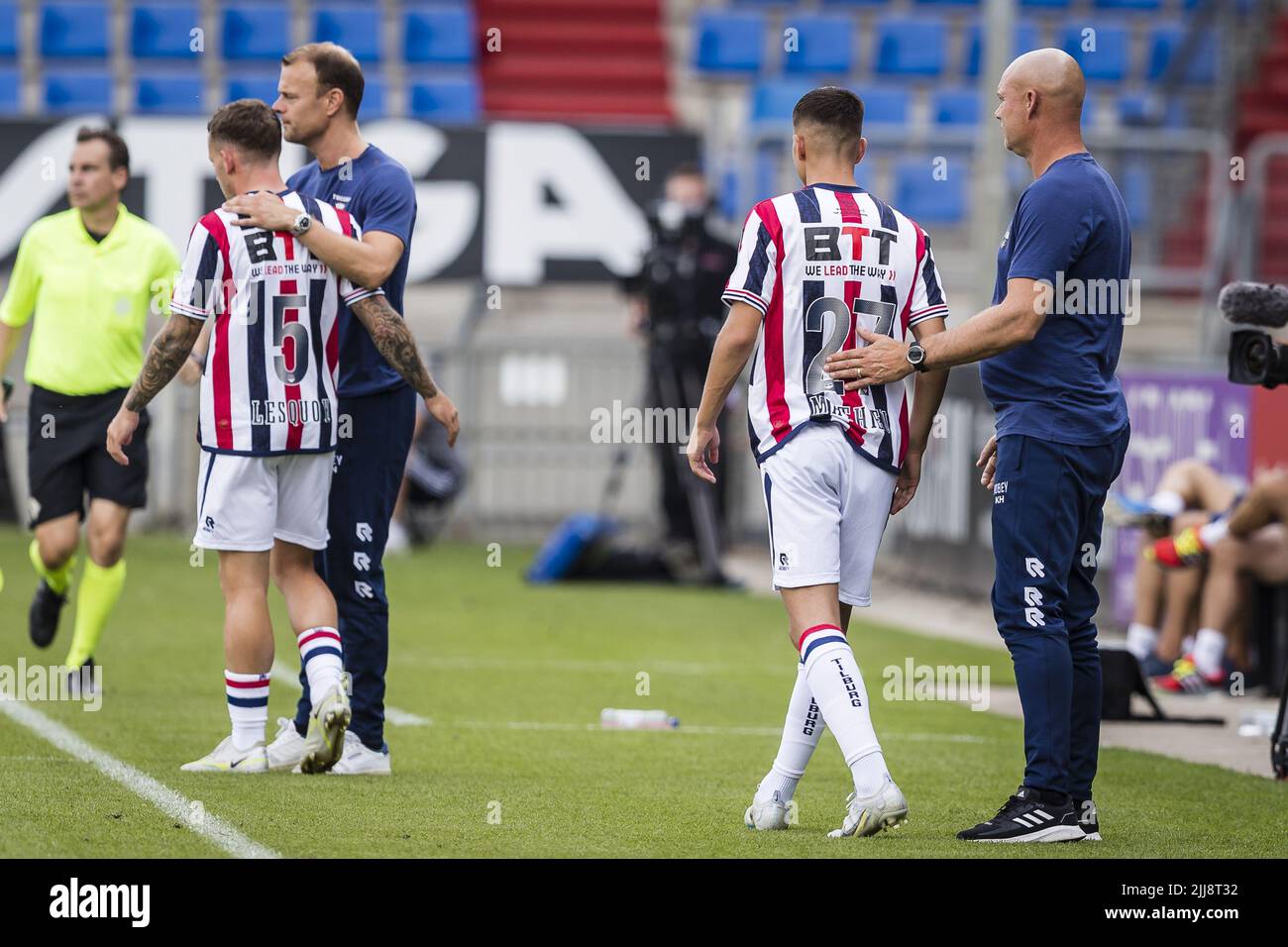 TILBURG - 23-07-2022, Koning Willem II stadion. Dutch football, season ...