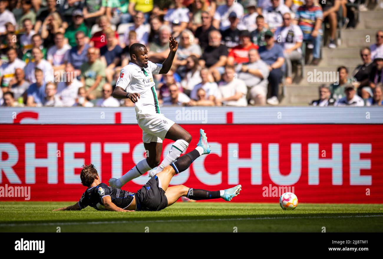 Marcus Thuram (BMG) Robin Le Normand (Soc) Borussia Mönchengladbach ...