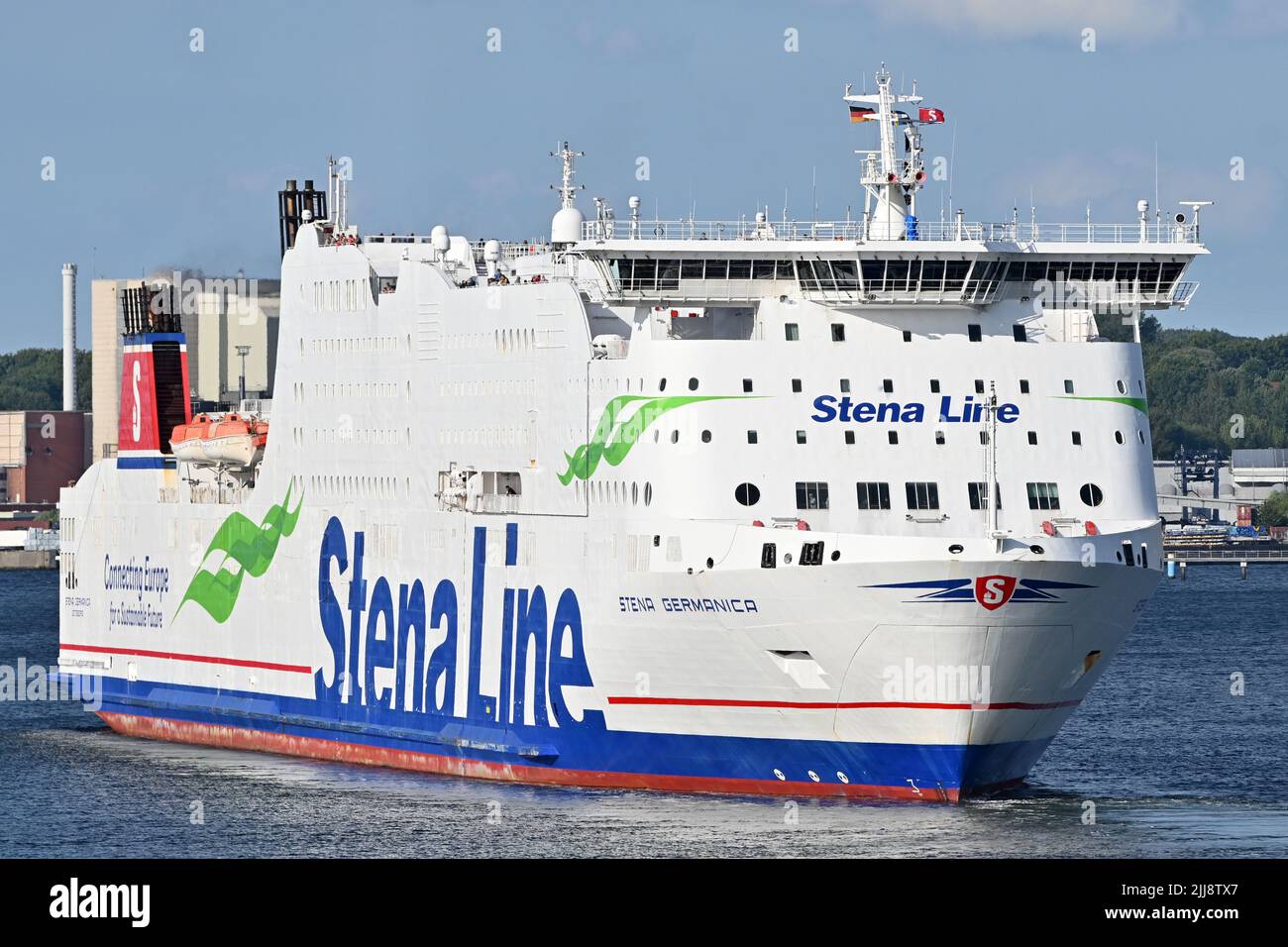 World's longest RoPax-Ferry STENA GERMANICA Stock Photo - Alamy