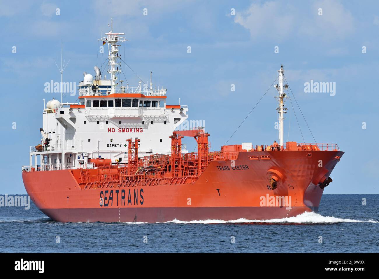 Chemical/Oil Products Tanker TRANS EXETER Stock Photo - Alamy