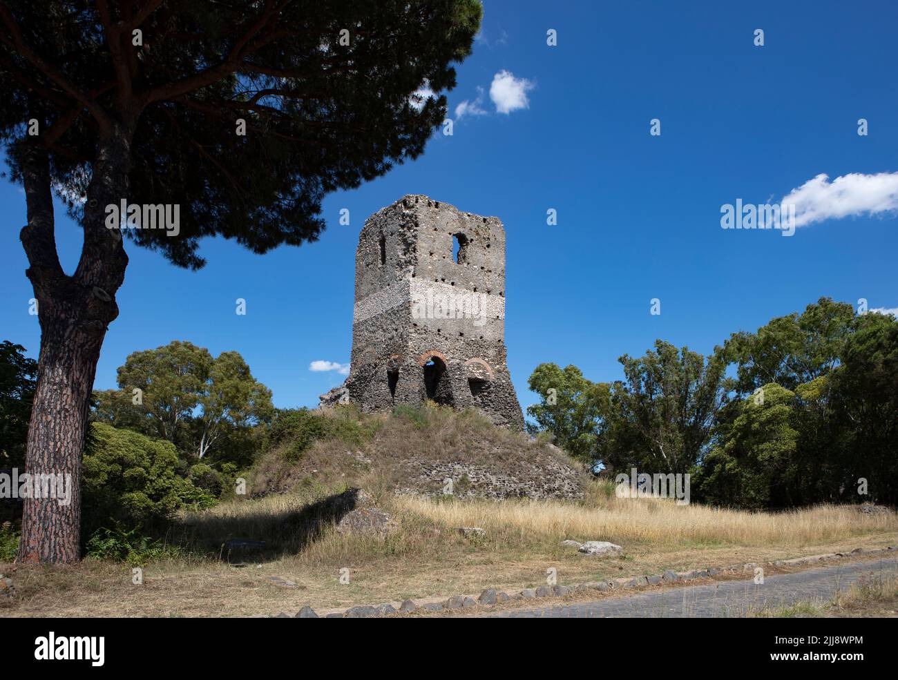 Travertine tower hi-res stock photography and images - Alamy