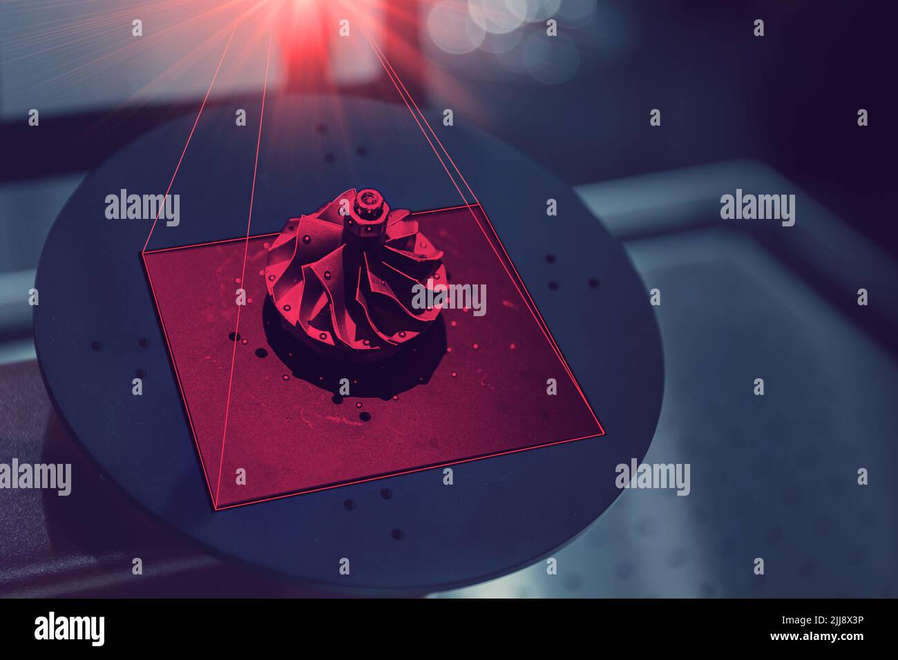 Industrial 3D laser scan for high precision engineering work industry ...