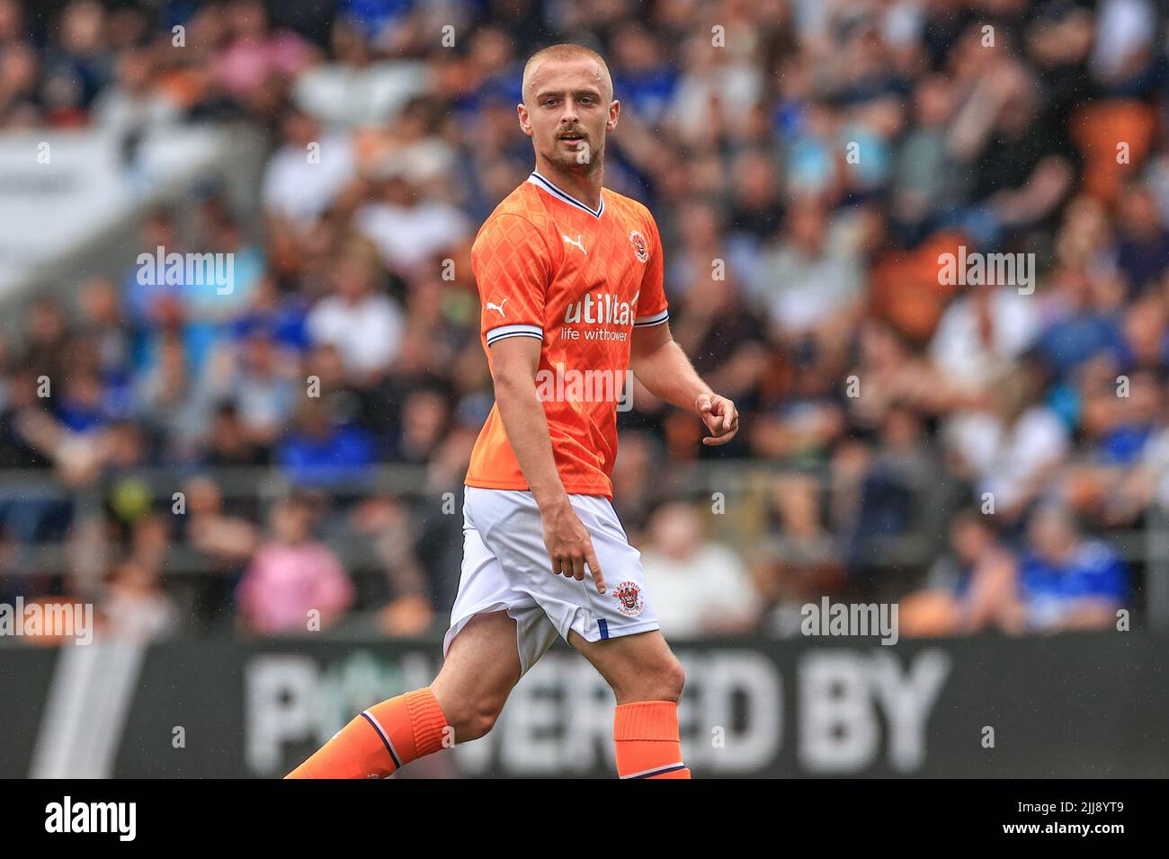 Lewis Fiorini #8 of Blackpool during the game Stock Photo - Alamy
