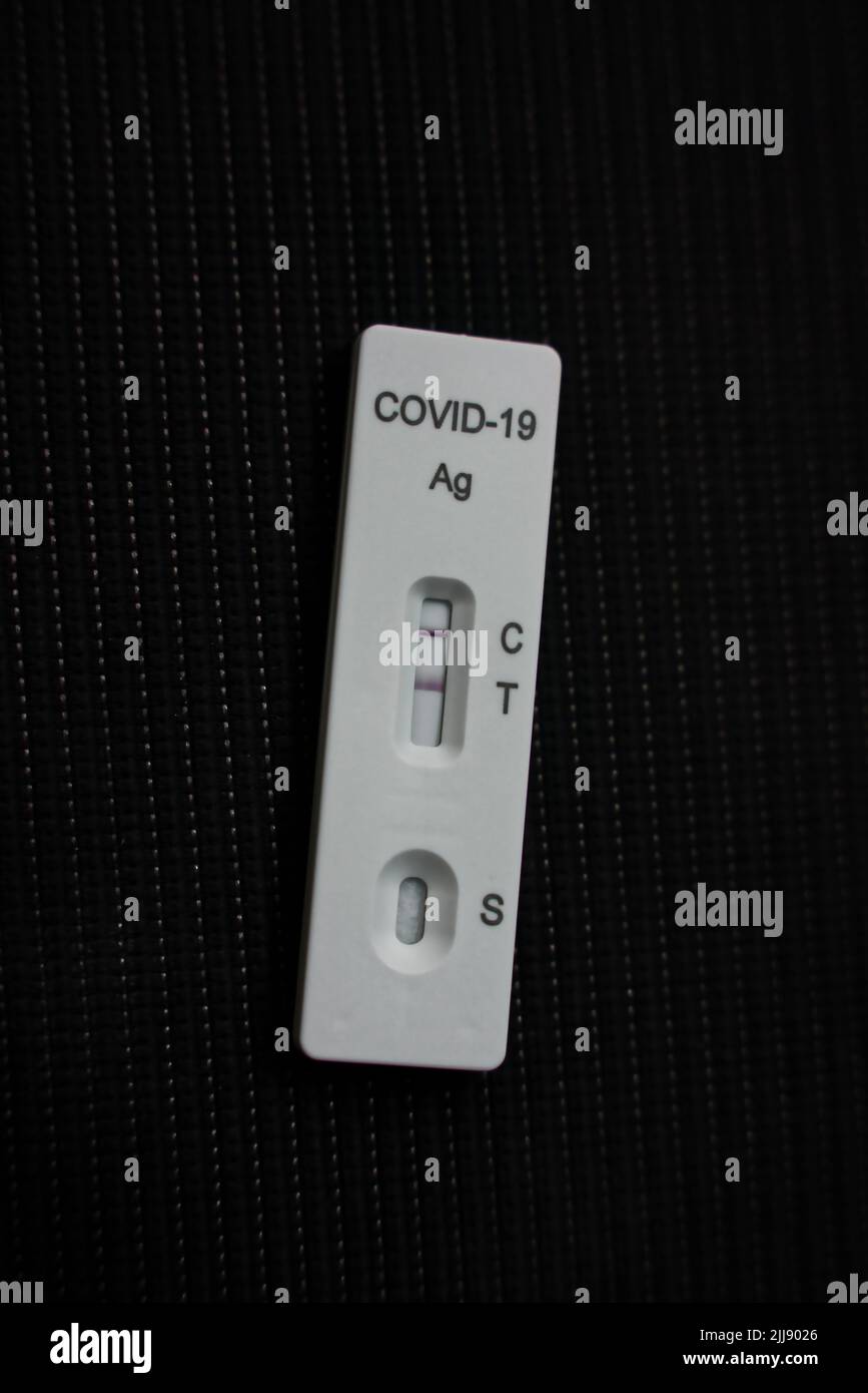 Positive Covid 19, SARS CoV 2, Corona antigen test kit for self testing ...